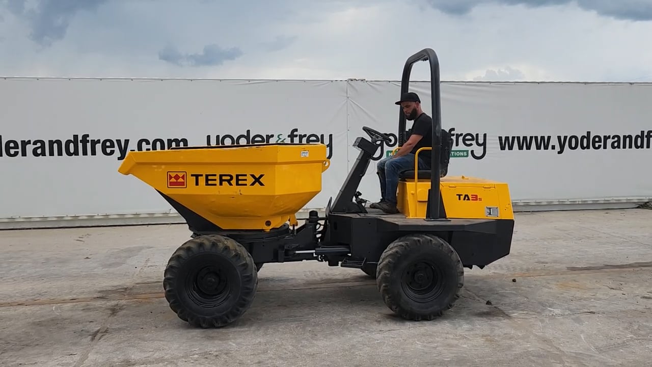 Terex 3 Ton Swivel Dumper -Y&F Florida June 23 on Vimeo