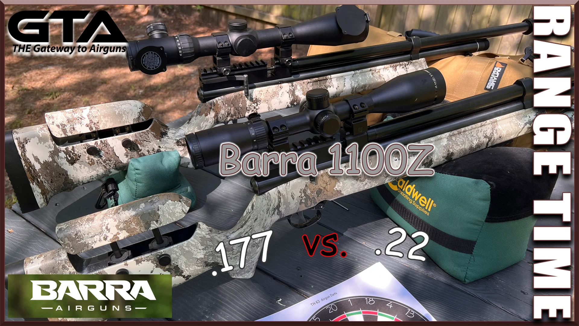 Modern Airgunner - THE BARRA 1100Z .177 VS. .22 - Gateway to Airguns ...