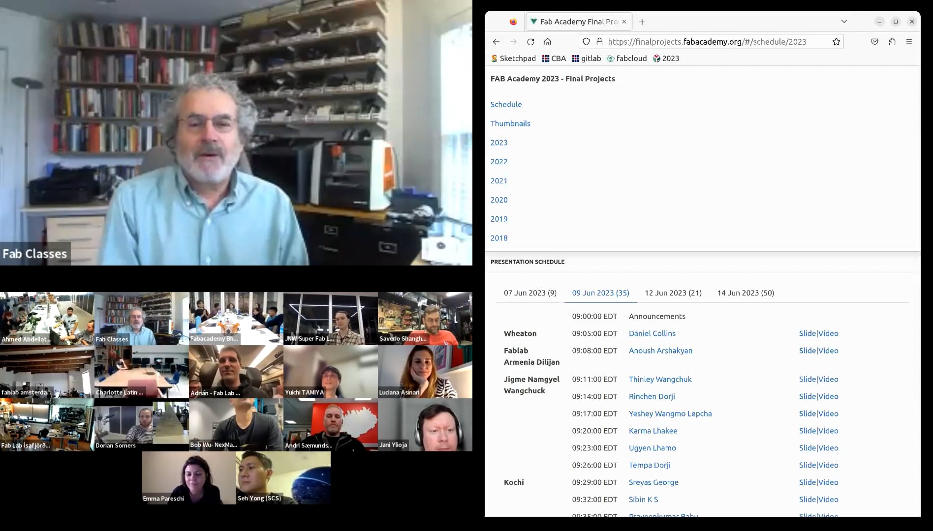 20230609 final presentations on Vimeo