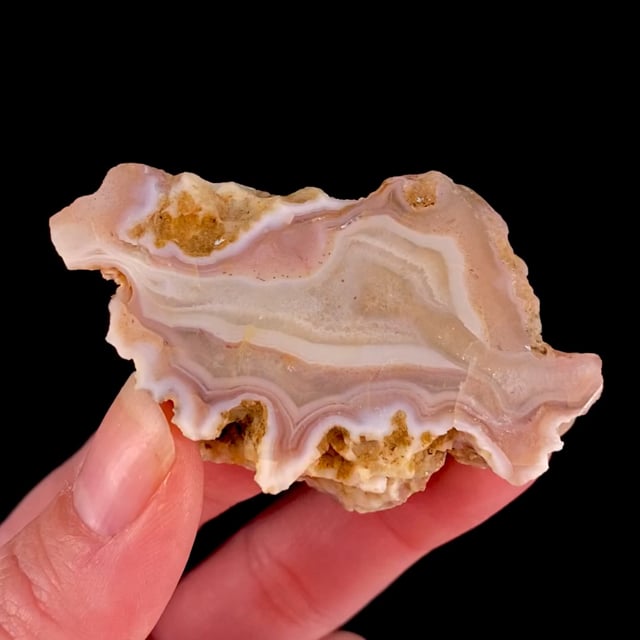 Quartz var: Chalcedony; var: Agate (rare locality specimen ...