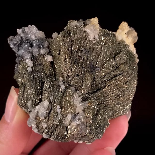 Pyrite on Pyrrhotite | Stari Trg Mine, Trepča Complex, Trepča Valley ...