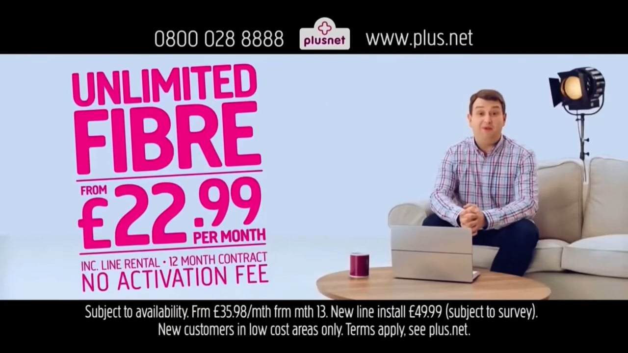Plusnet - Fear of Numbers