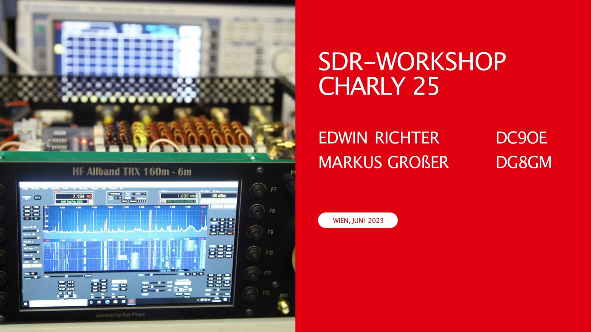 SDR Workshop CHARLY 25 Transceiver on Vimeo
