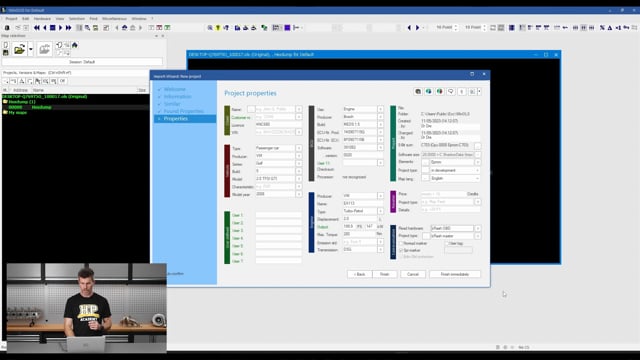WinOLS Mastery: Map Identification & Editing: Step 2: New Project