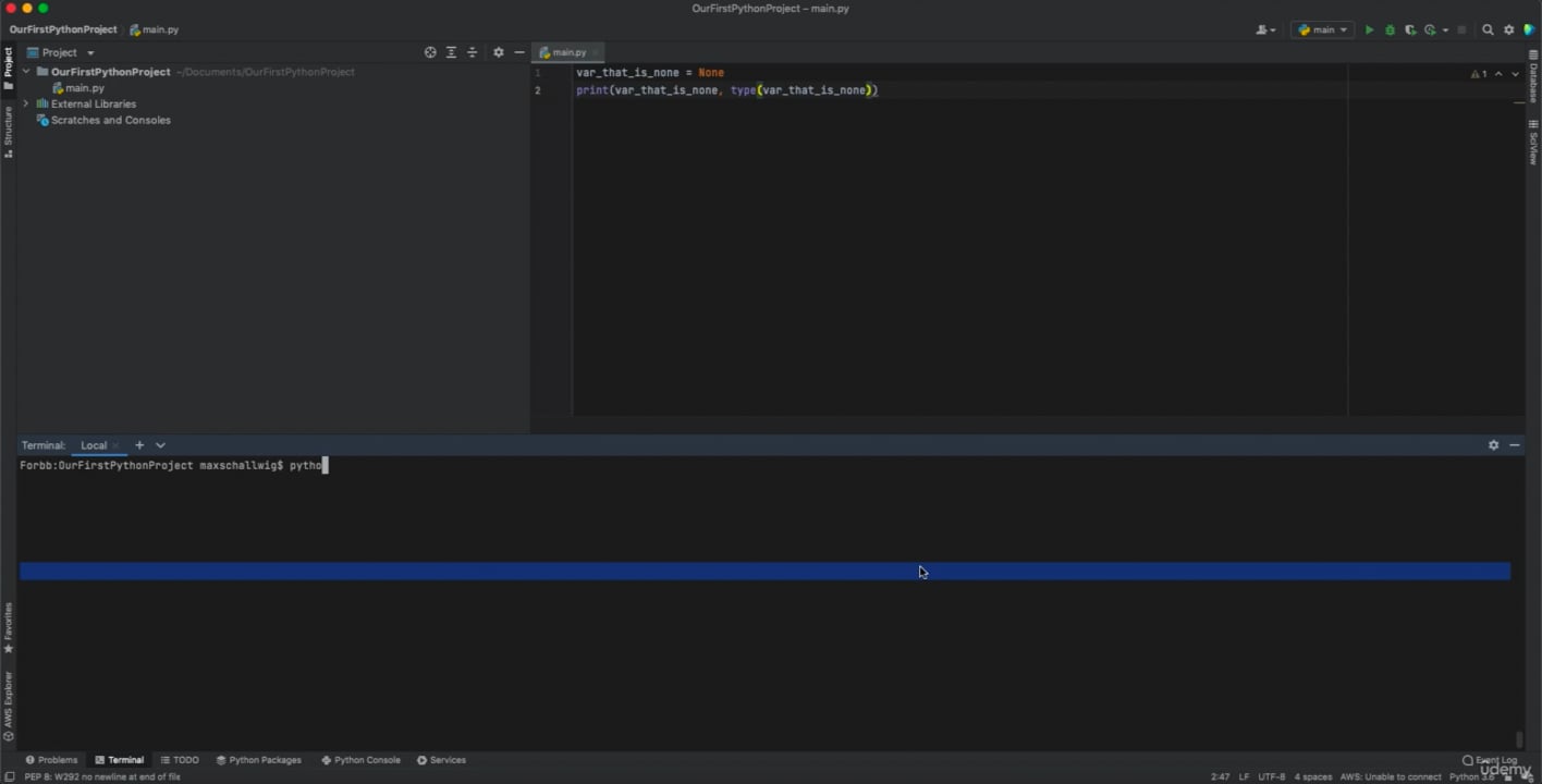 9. None Types on Vimeo