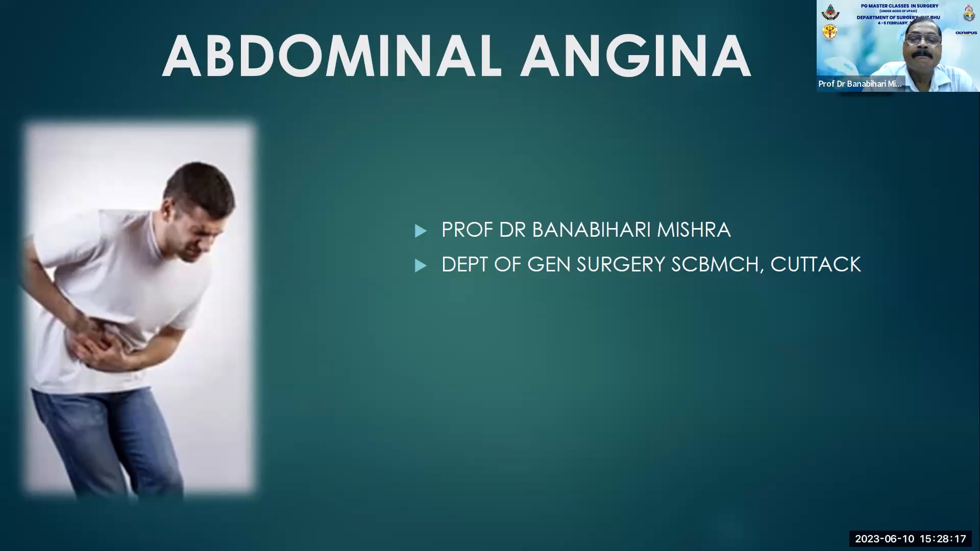 Abdominal Angina-Prof. Bana Bihari Mishra on Vimeo