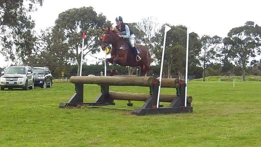 Bethany Hirst riding Sandhills Bliss 241 CCI2 Melbourne International ...