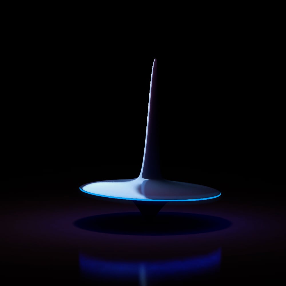 Neon Spinning Top on Vimeo