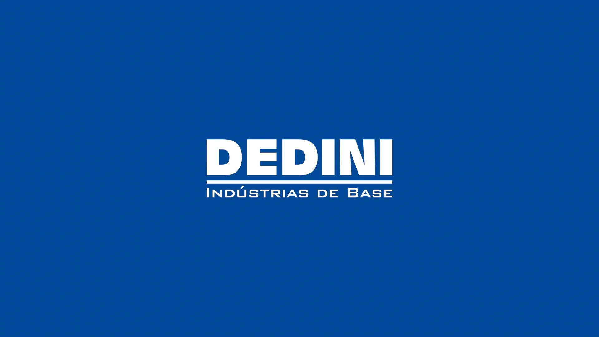 DEDINI INDÚSTRIA DE BASE on Vimeo