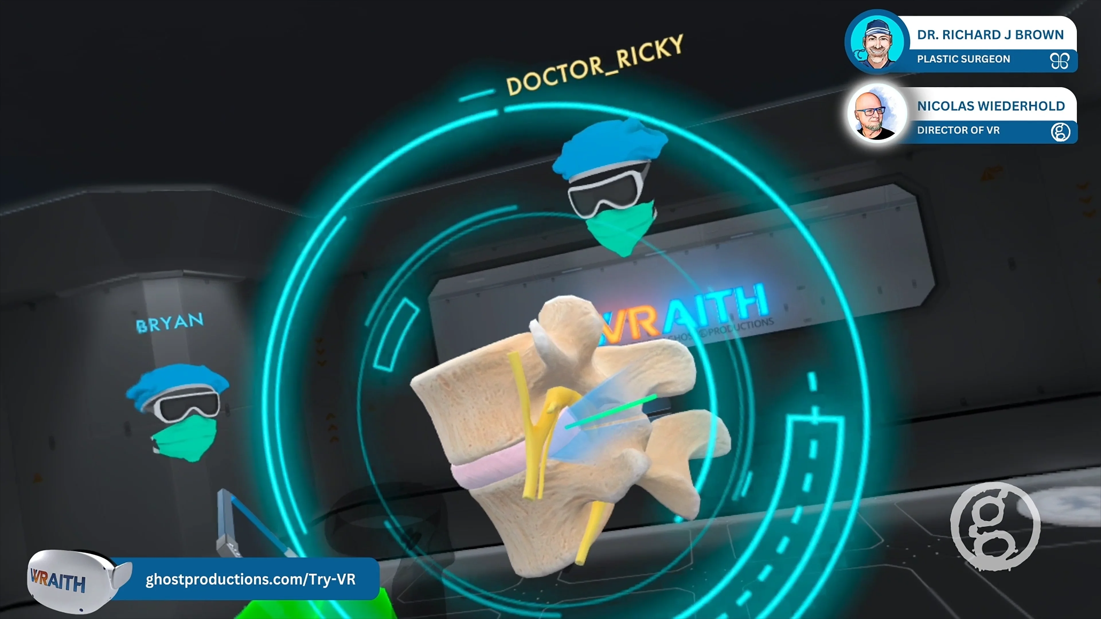 Spineology - Learn how to perform Spine Surgery in VR | with Dr. Ricky Brown & Ghost Medical on ...