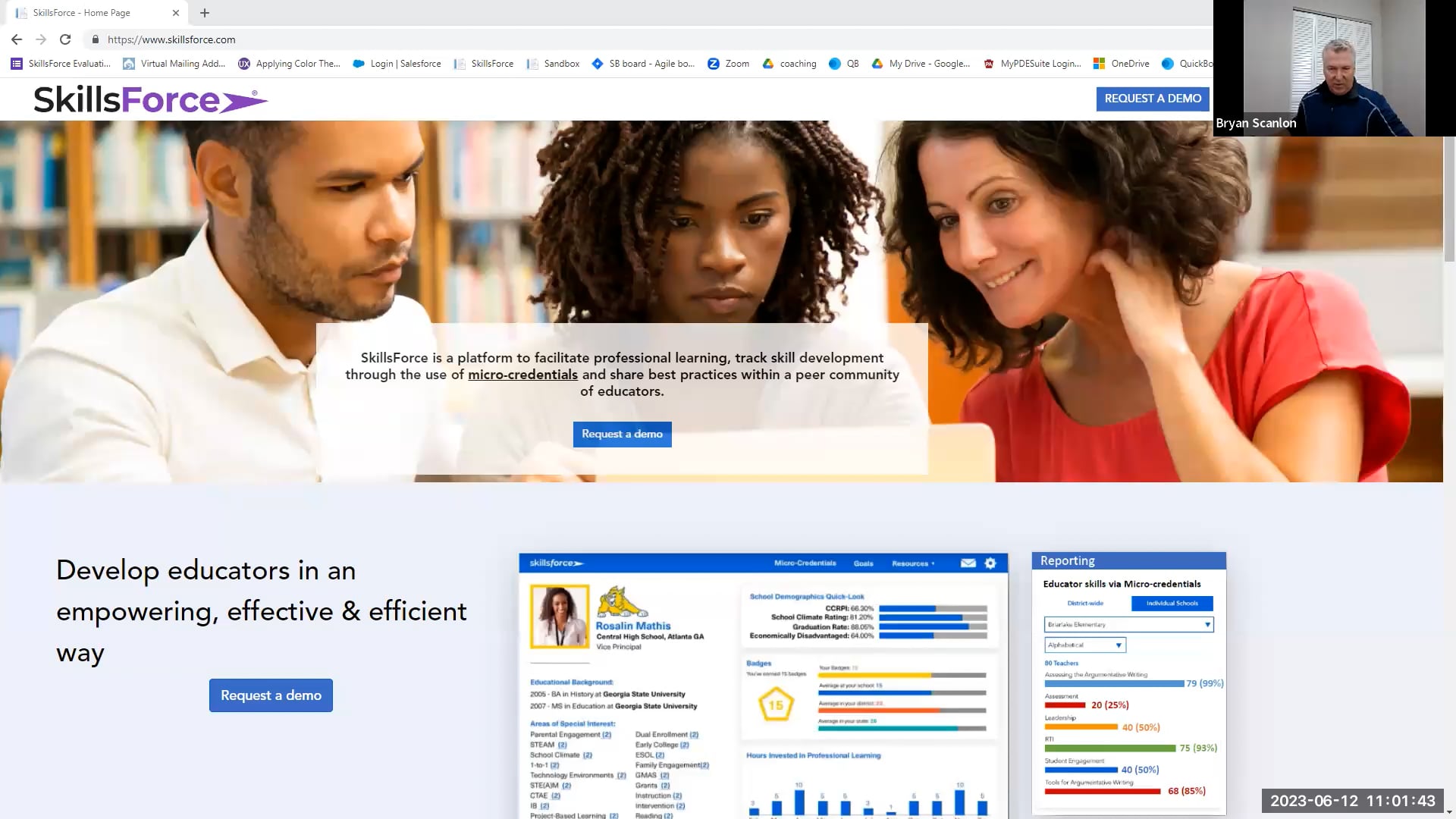 Ruthless Equity / SkillsForce call with Erika Johnson on Vimeo