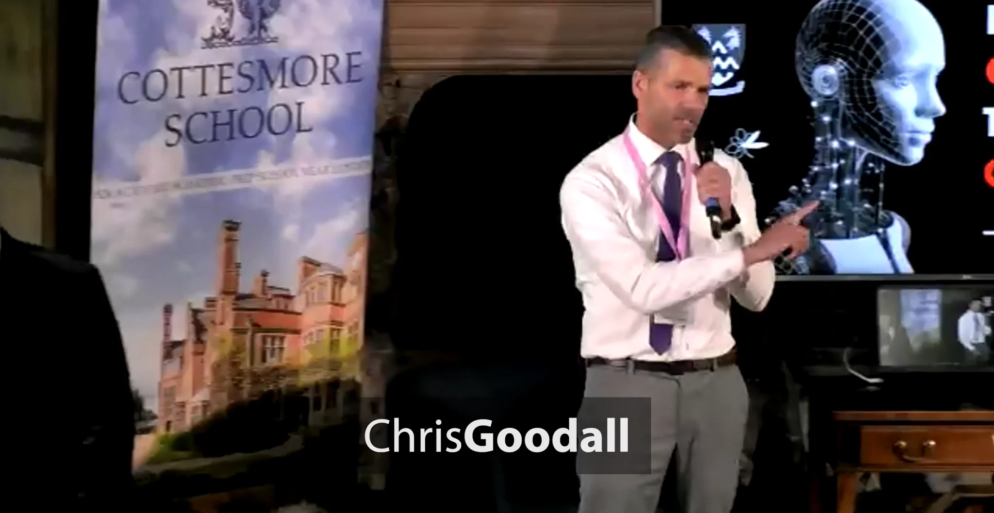 CHRIS GOODALL at Cottesmore's Free A.I. Conference 2023 "From Concept ...