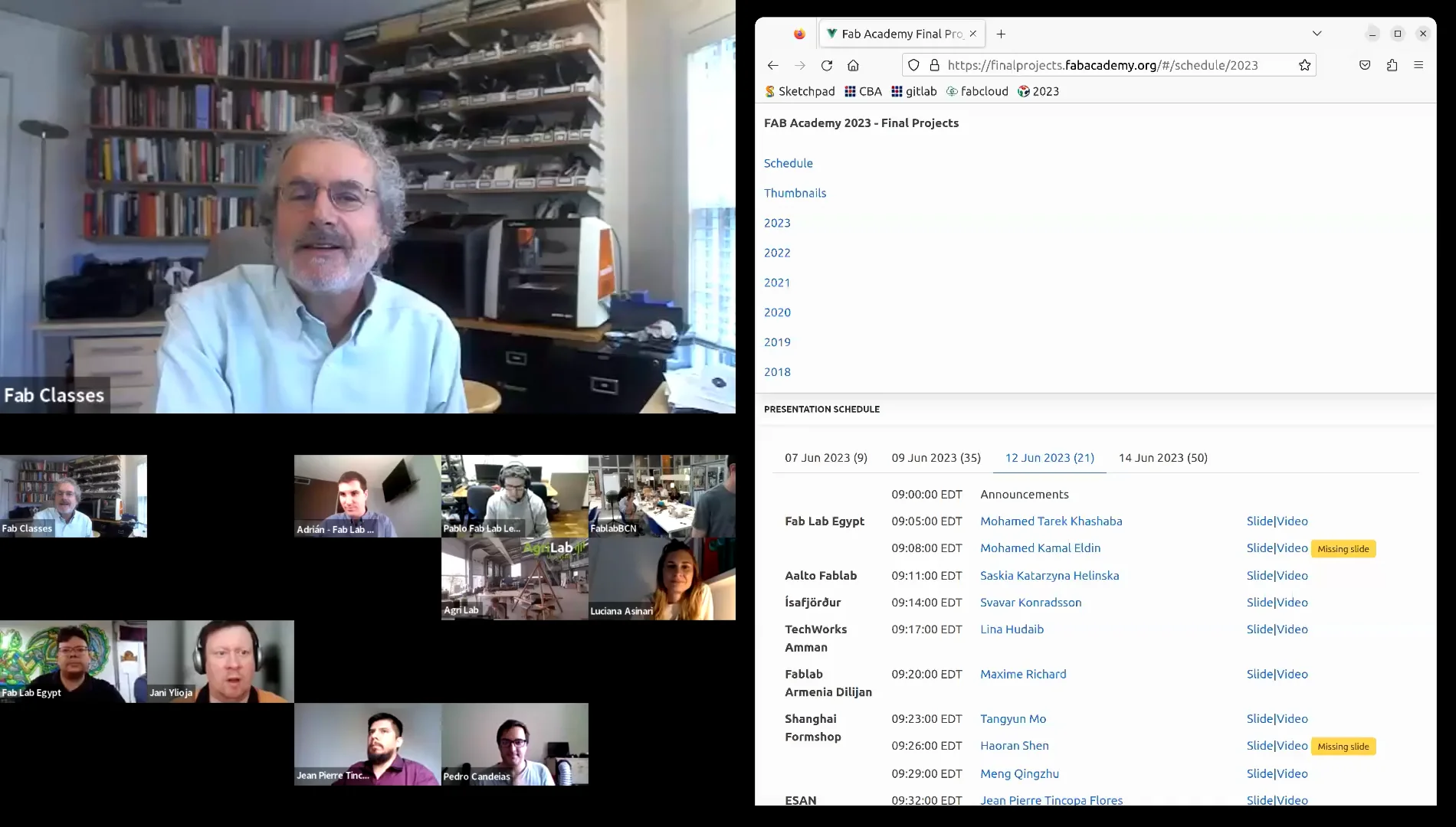 20230612 final presentations on Vimeo