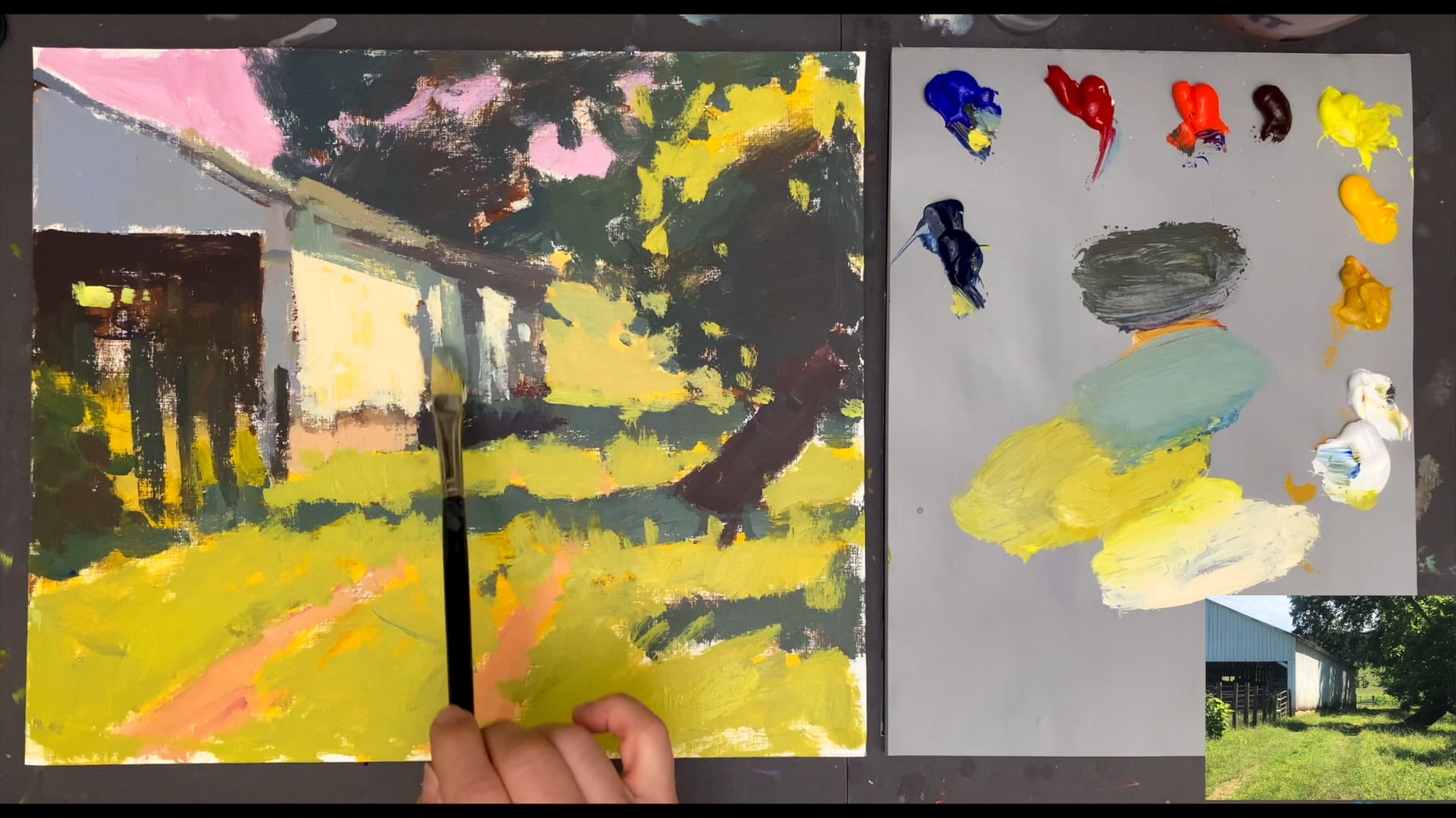 Watch Demo: Painting With Acrylics Online | Vimeo On Demand on Vimeo