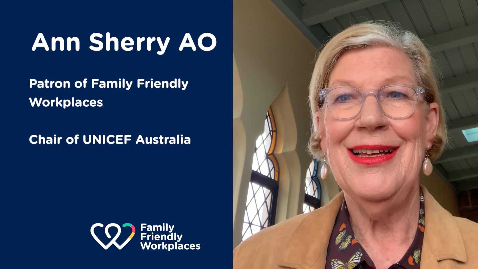 Ann Sherry AO Congratulations to Family Friendly Certified Companies on ...