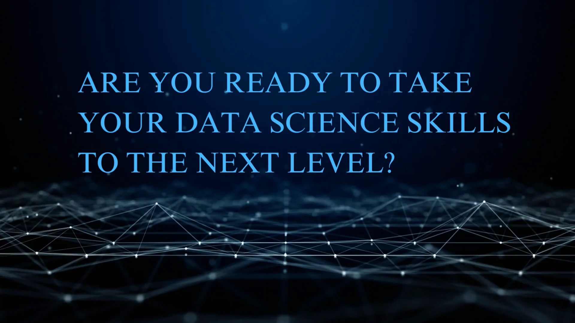 PYTHON FOR DATA SCIENCE COURSE on Vimeo