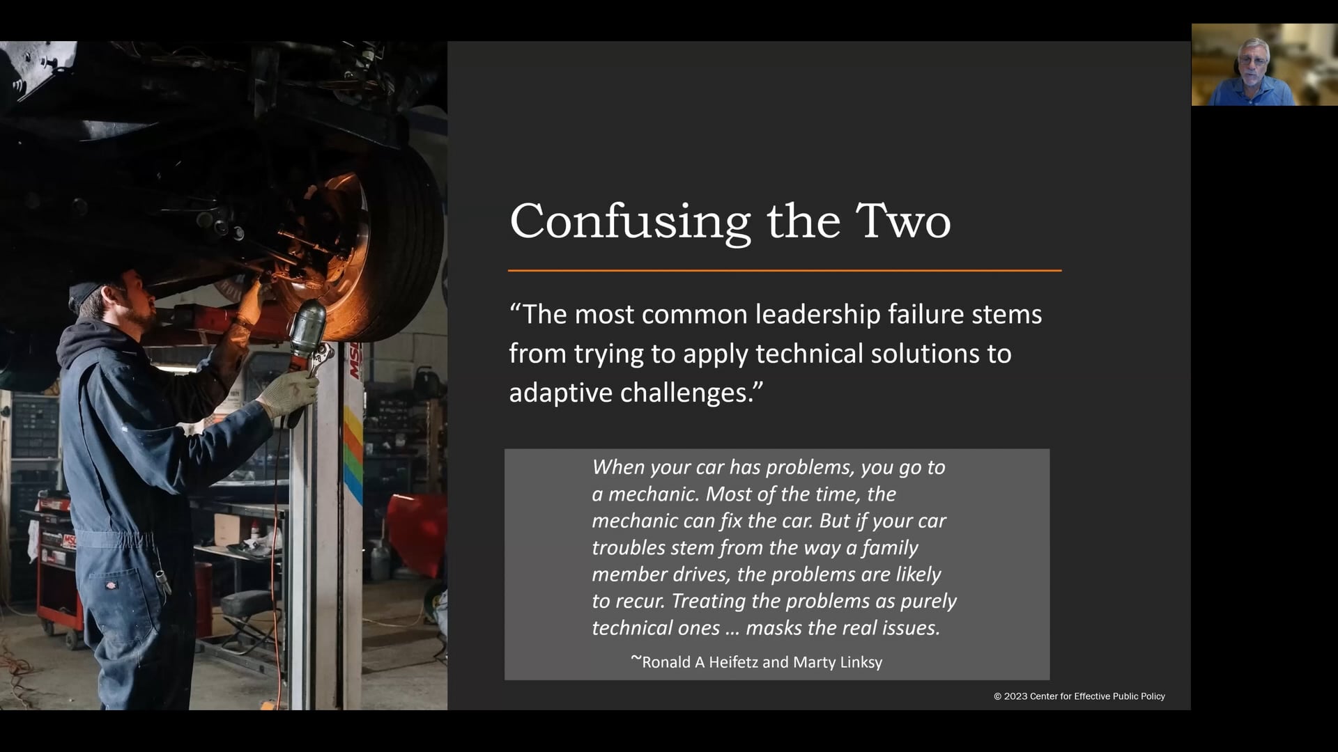 Technical vs. Adaptive Solutions on Vimeo