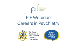 New Zealand PIF webinar – Careers in Psychiatry | RANZCP