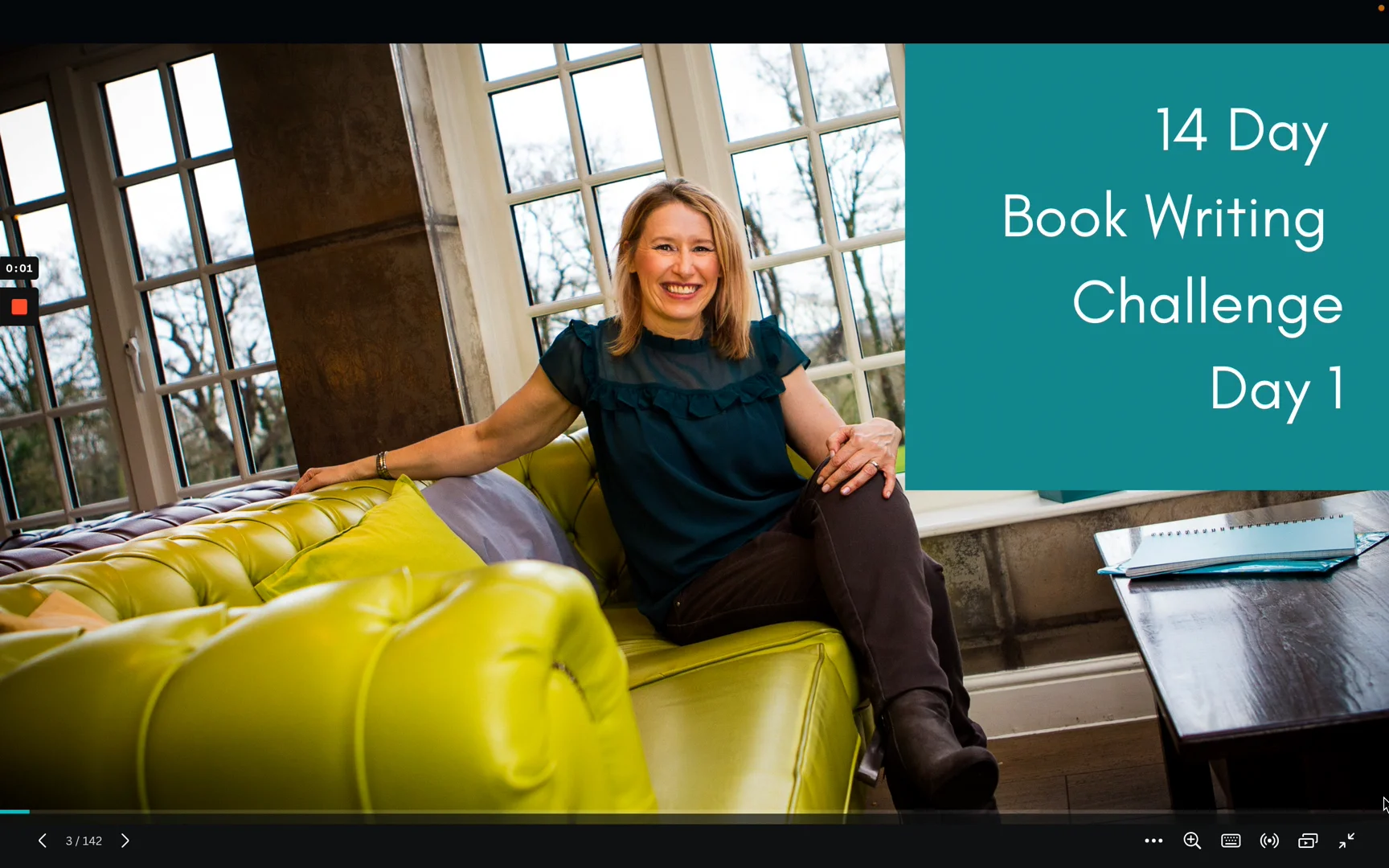 1. Book Writing Challenge Day 1 on Vimeo