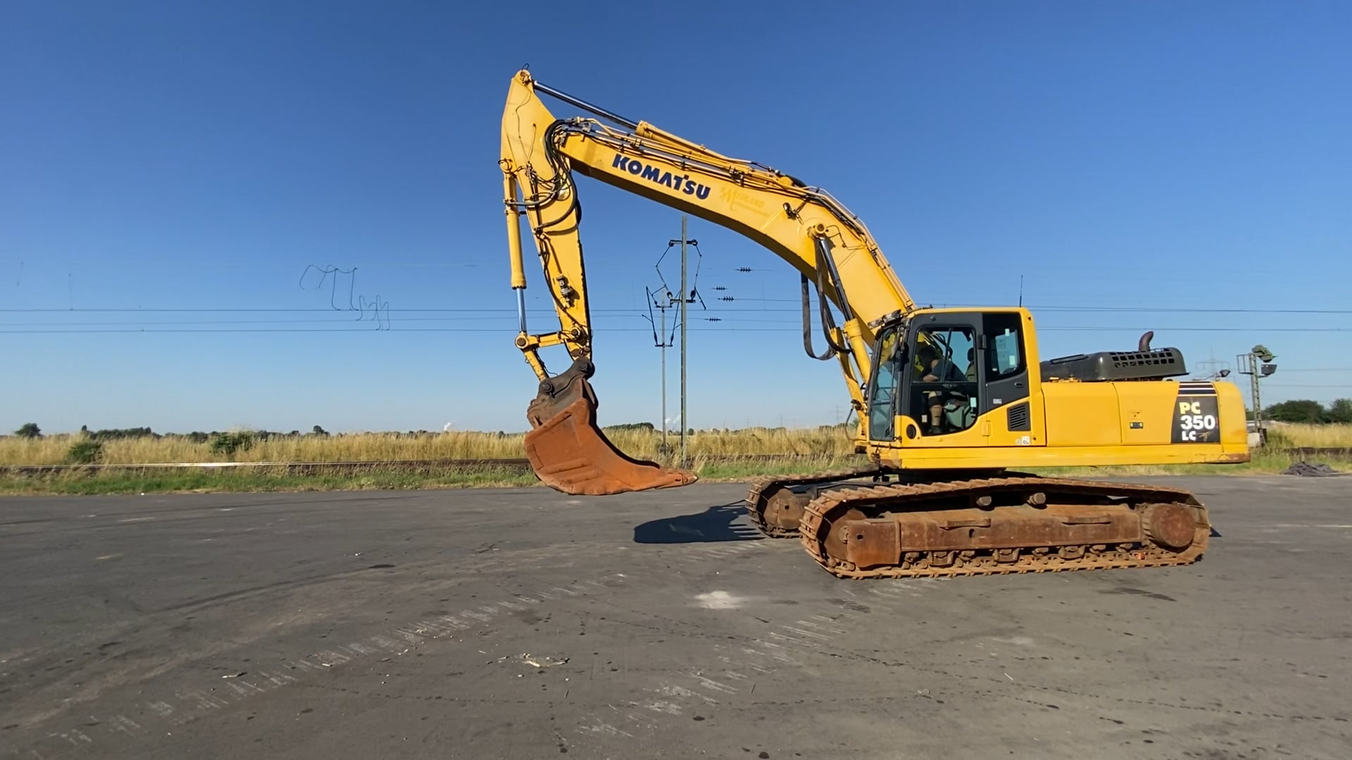 Komatsu PC350LC-6 - Dormagen June 23 on Vimeo