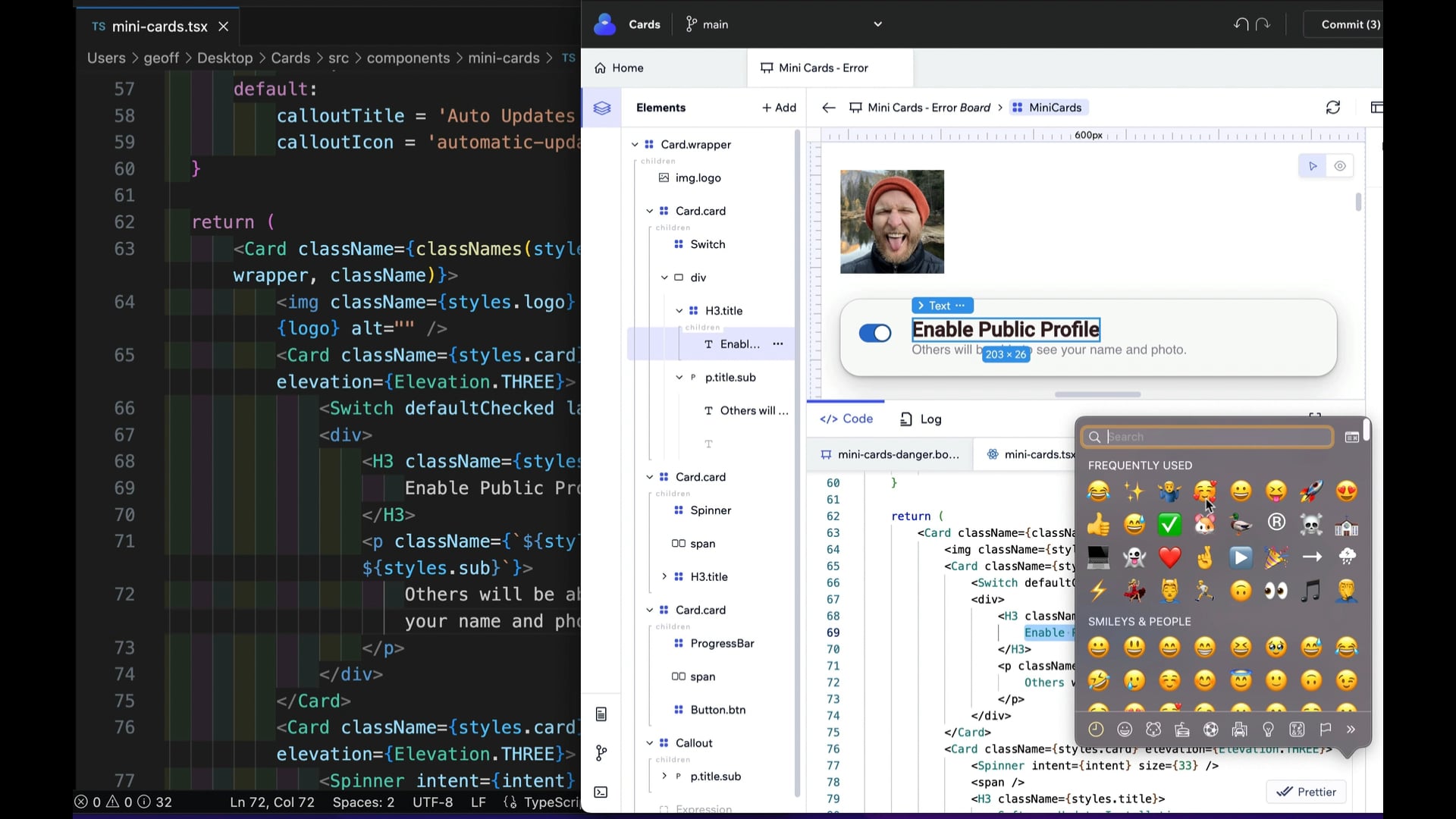 Editing in Codux on Vimeo