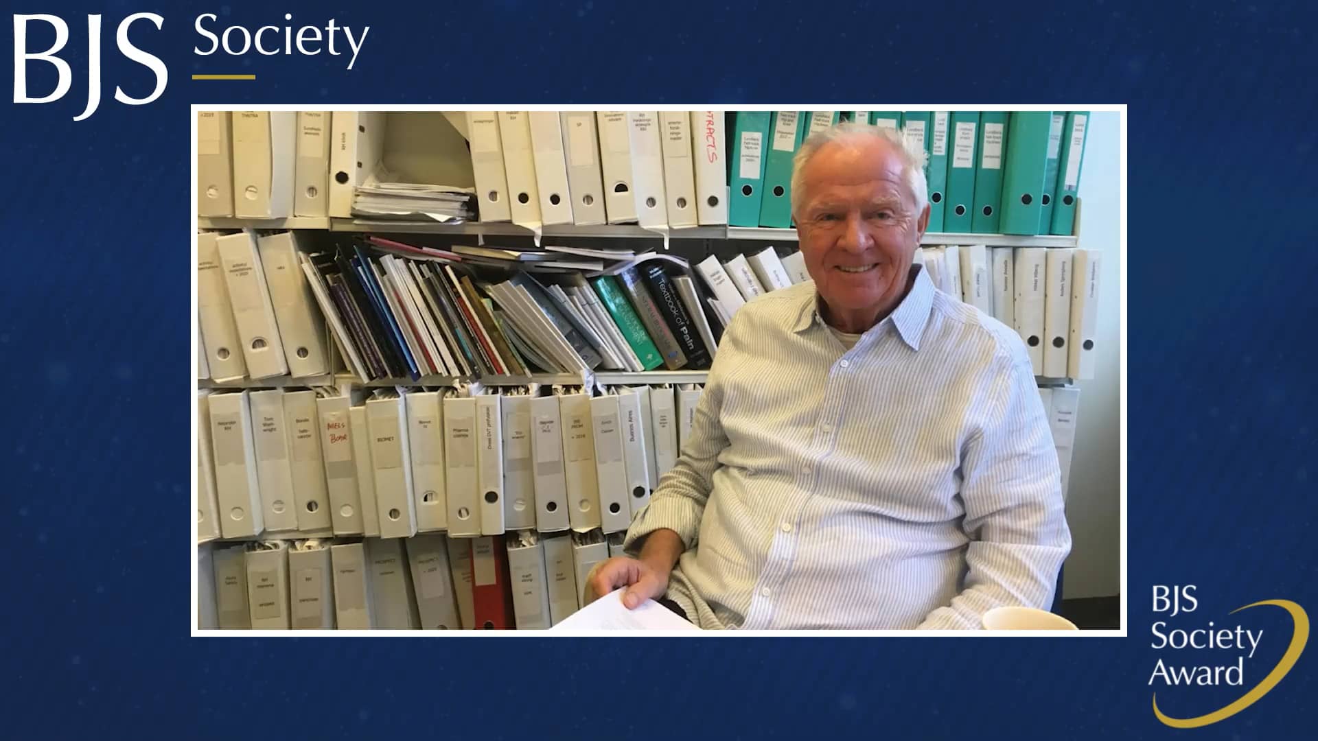 Interview with Henrik Kehlet, BJS Society Award Recipient on Vimeo