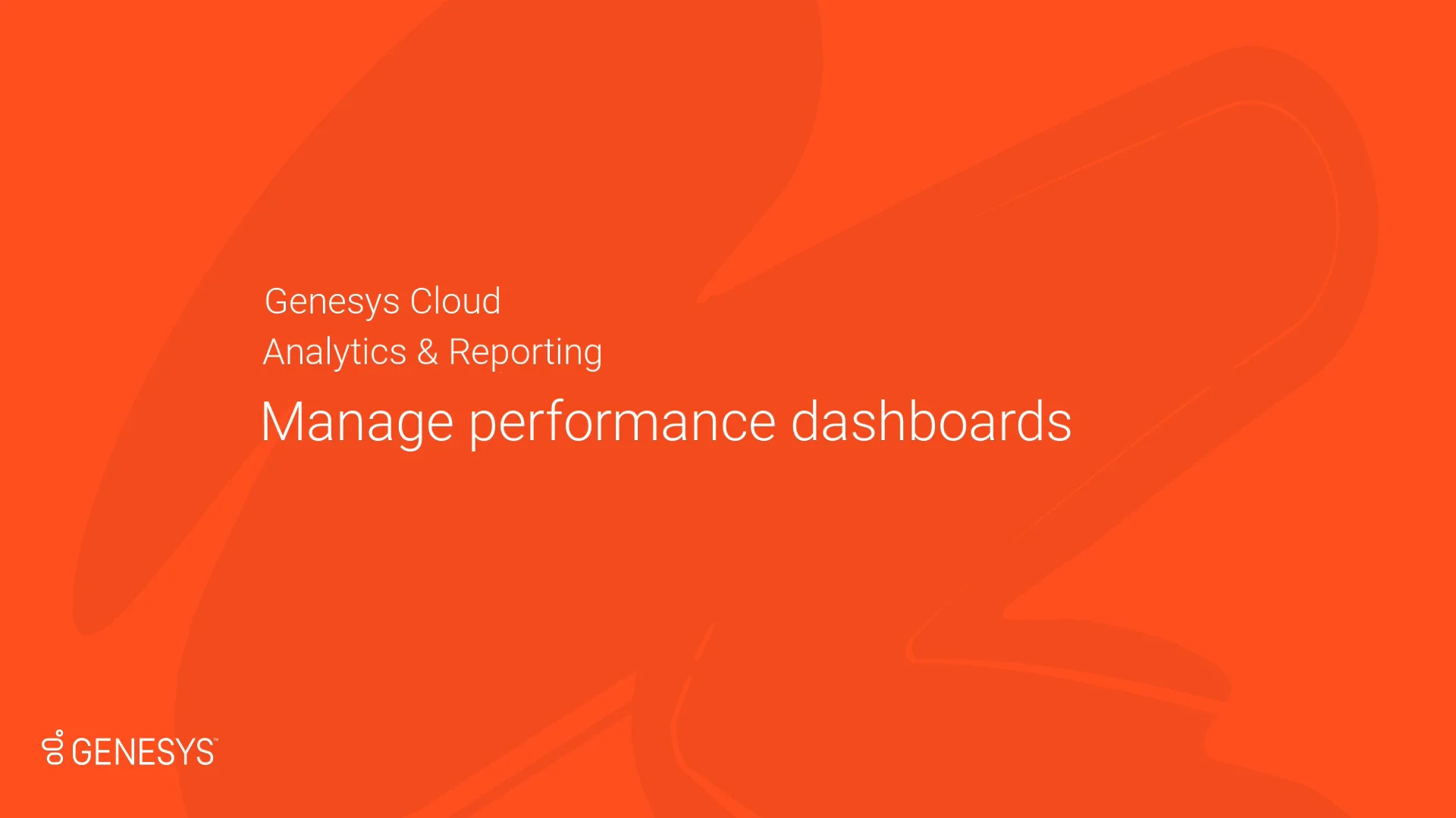Analytics & Reporting: Manage performance dashboards on Vimeo