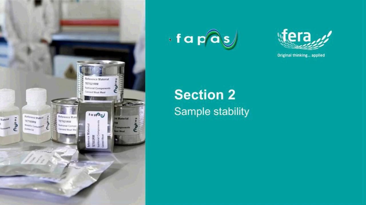 Fera Science - Proficiency Testing - Sample Stability on Vimeo