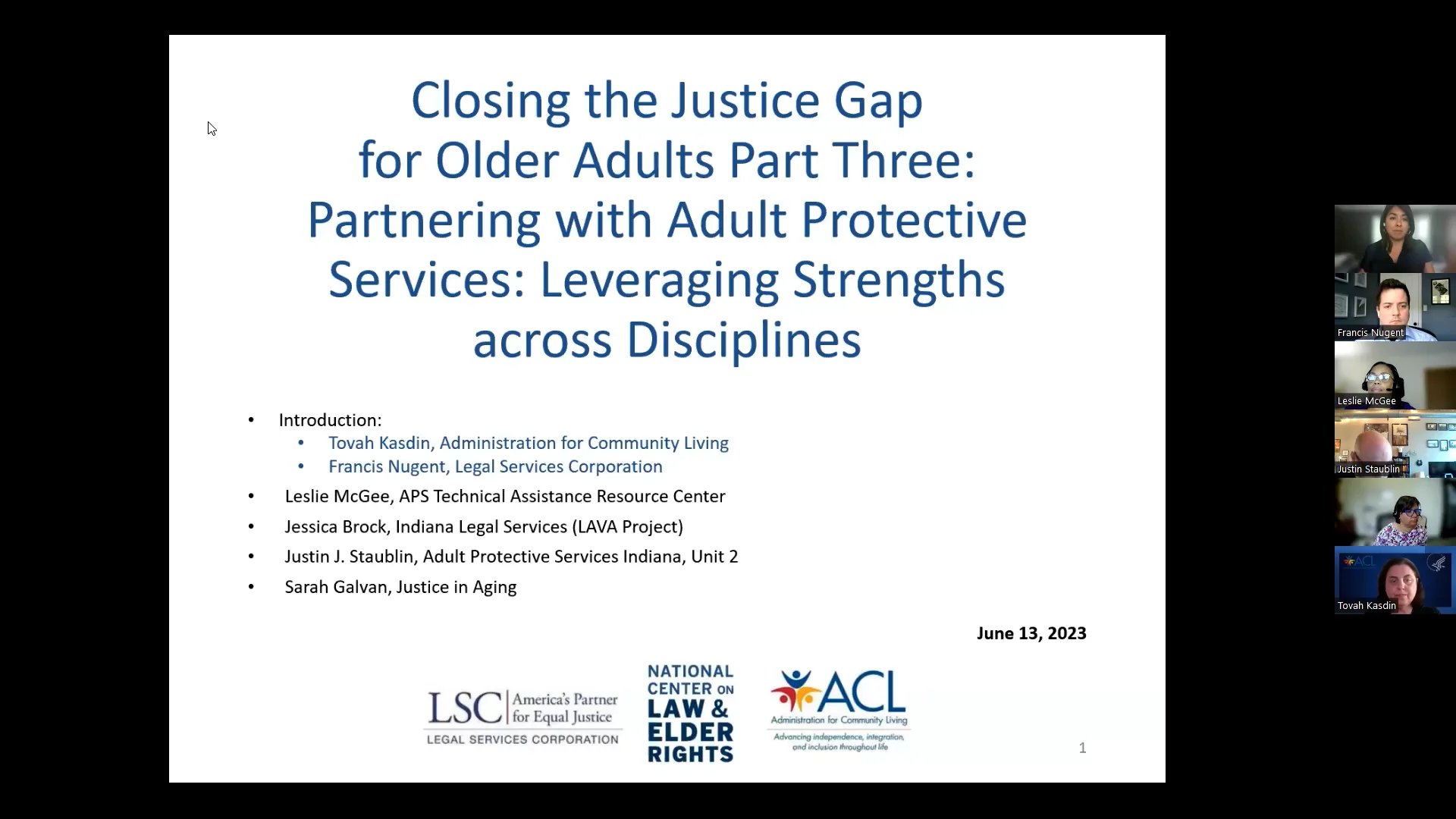 Partnering with Adult Protective Services: Leveraging Strengths across ...