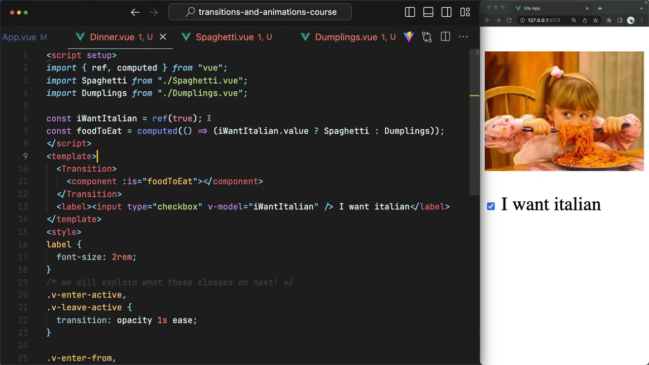 Triggering Transitions in Vue - A Vue.js Lesson From our Vue.js... Triggering Transitions in Vue - A Vue.js Lesson From our Vue.js...