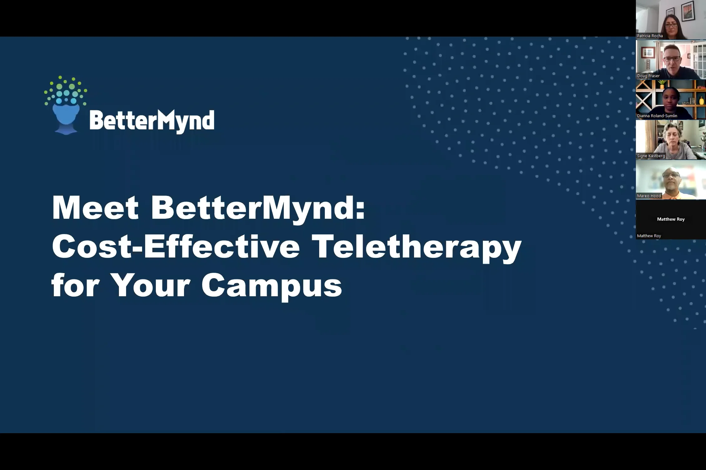 Meet BetterMynd: Cost-Effective Teletherapy for Your Campus on Vimeo