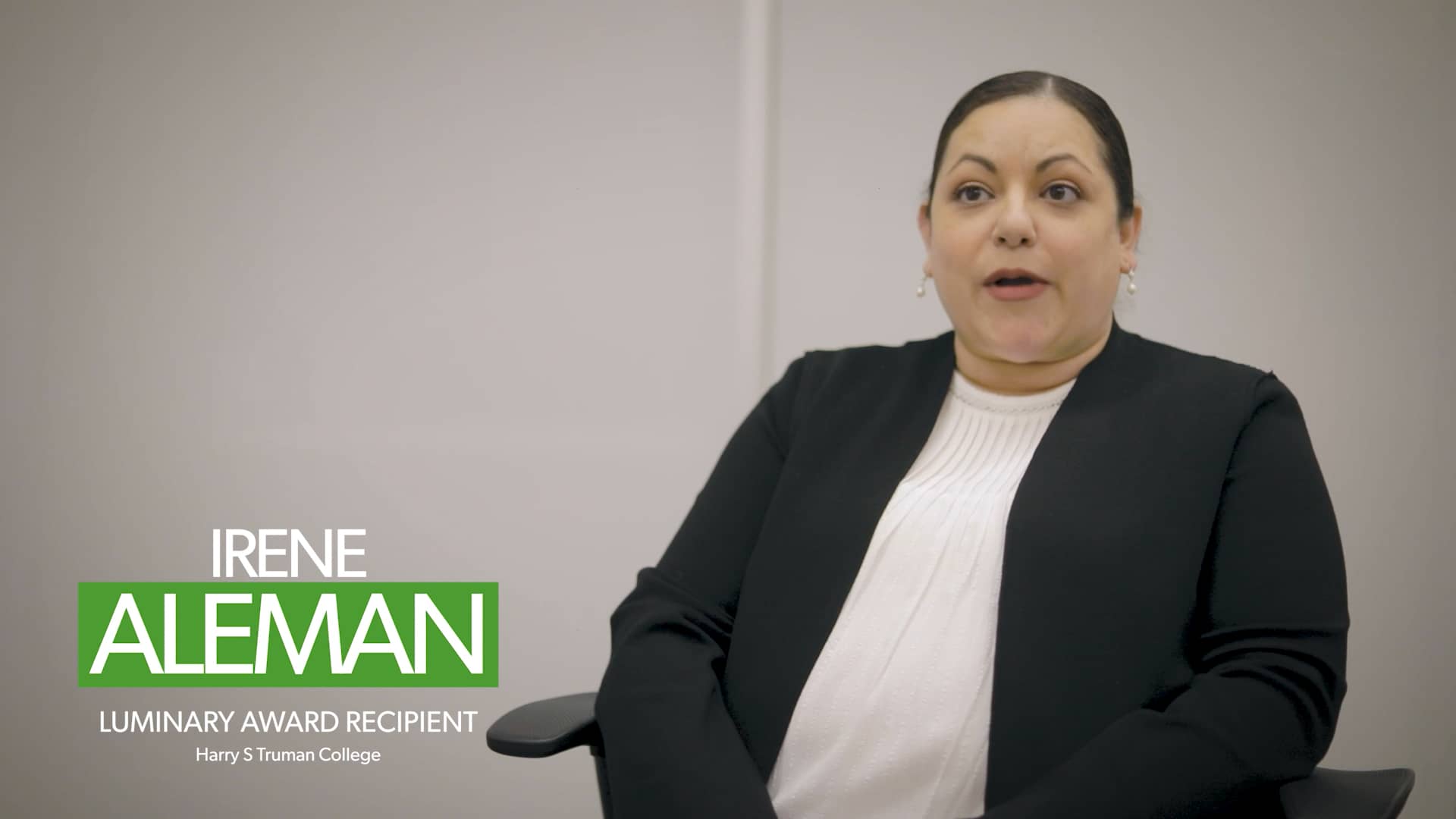 Supporting Student Success Story: Irene Aleman on Vimeo