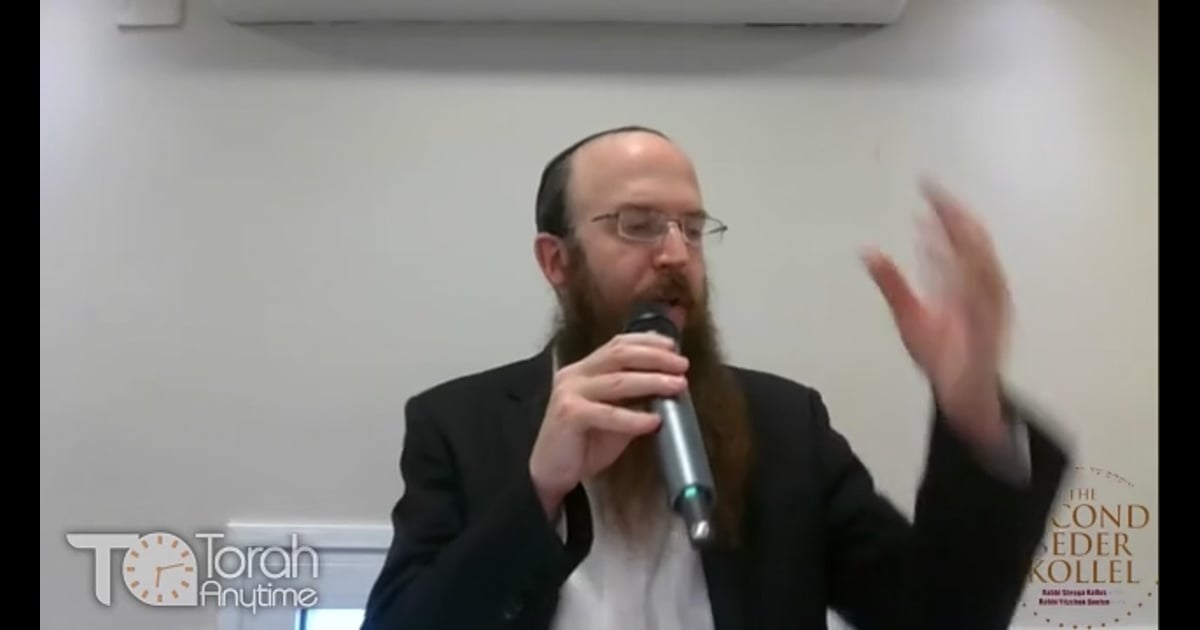 R' Shraga Kallus | Rapid Review Of Hilchot Niddah Part 2
