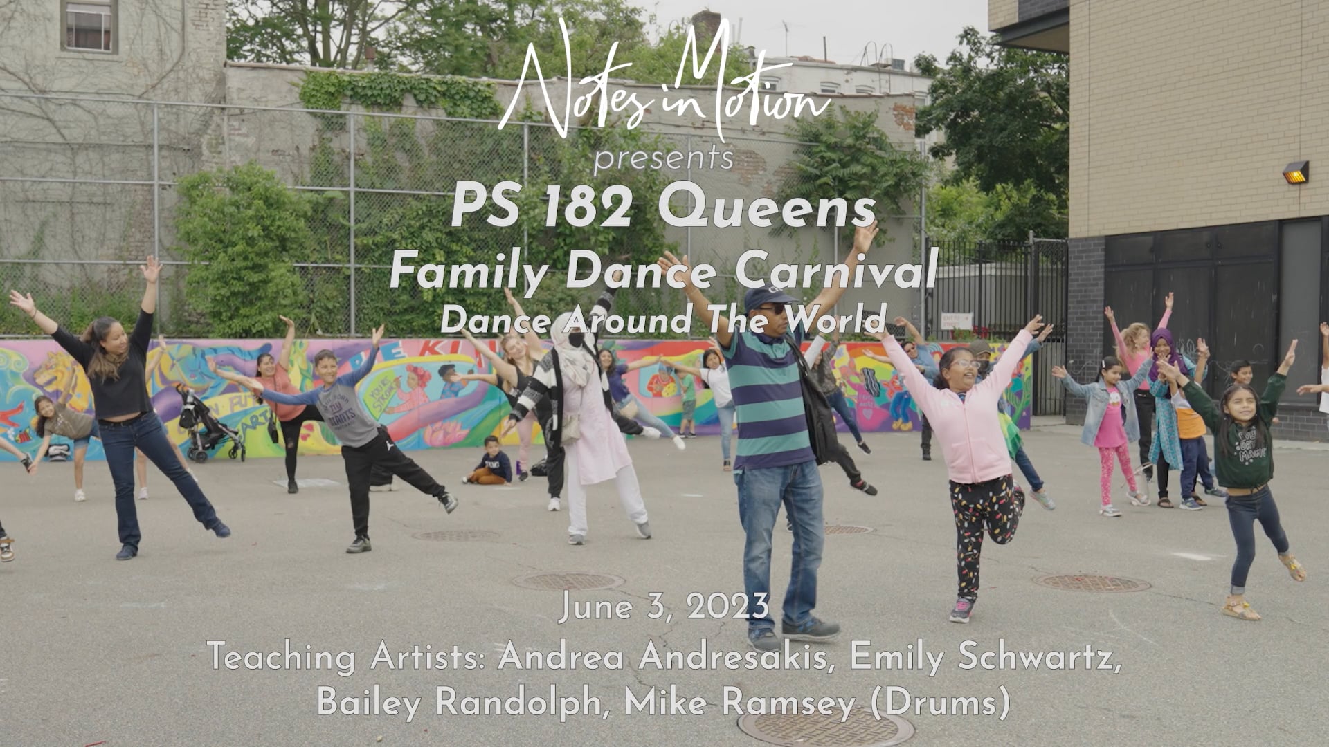 Notes in Motion | PS 182 Queens | Family Dance Carnival: Dance Around ...