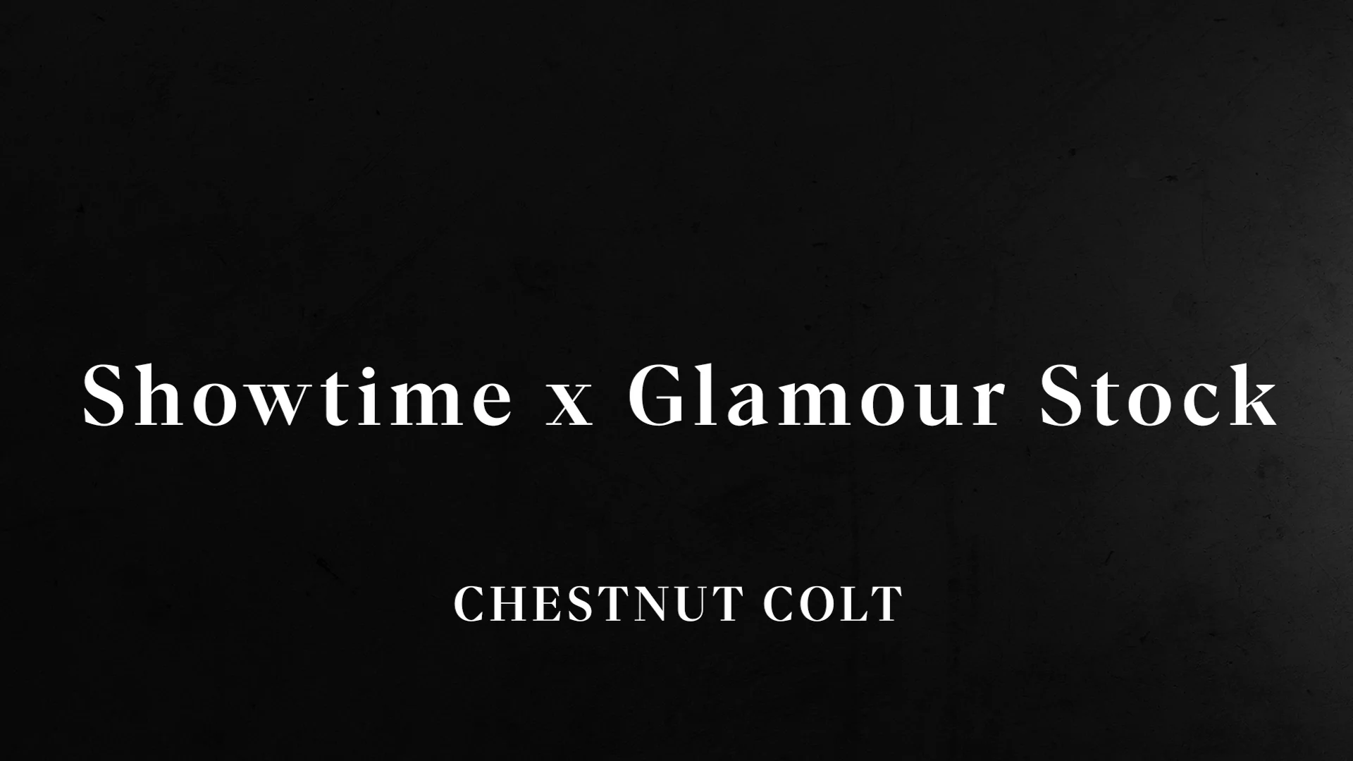 Video - Showtime x Glamour Stock '21 on Vimeo