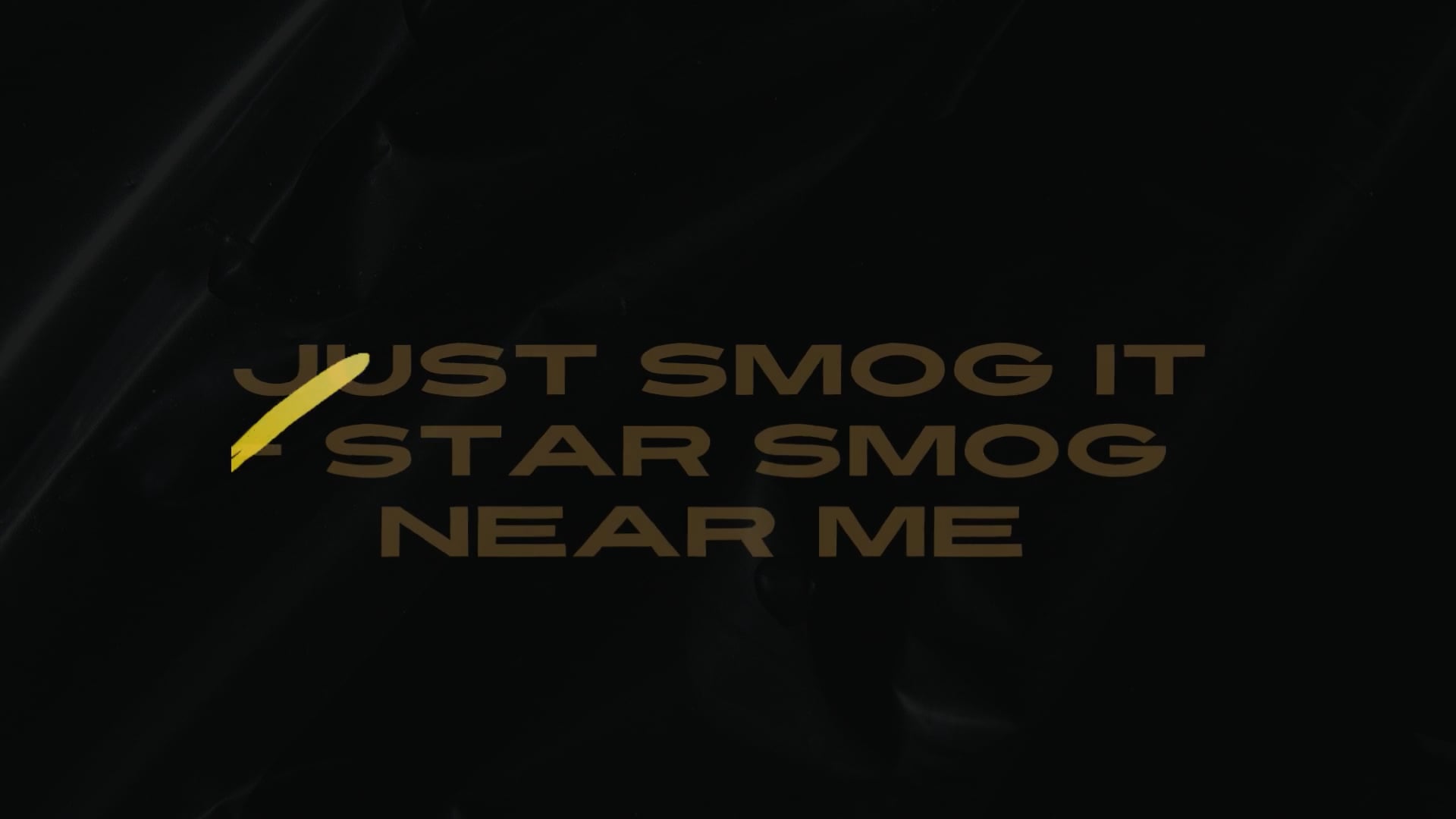 JUST SMOG IT - Discount Smog Martinez on Vimeo