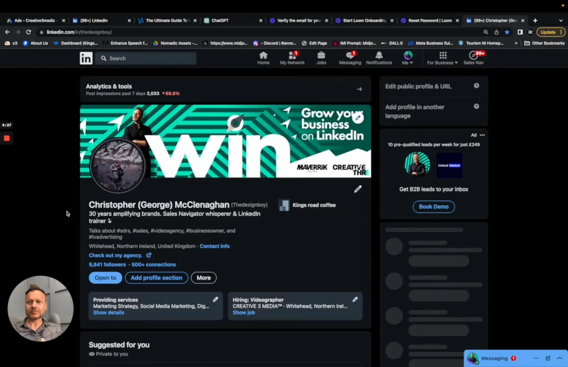 Using Hashtags on LinkedIn on Vimeo