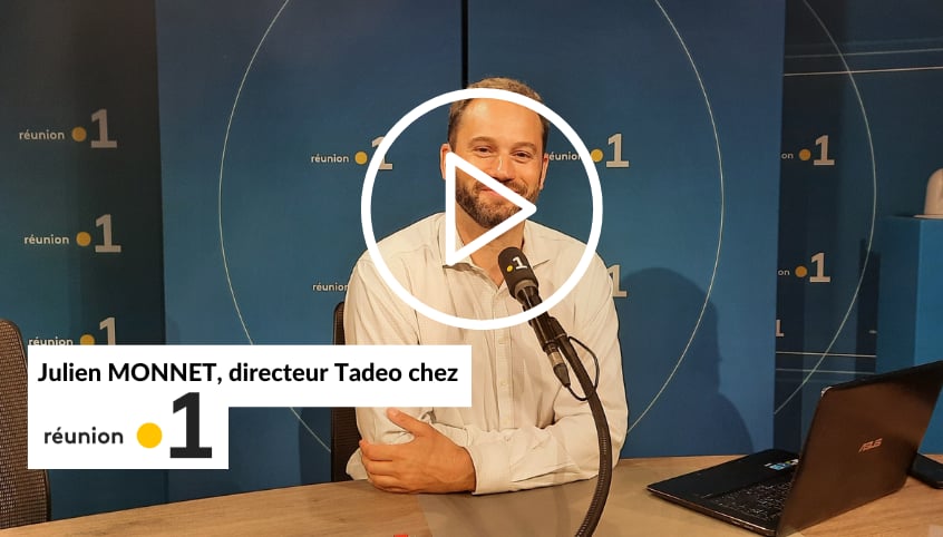 Julien Monnet - Interview radio chez Réunion la 1ère on Vimeo