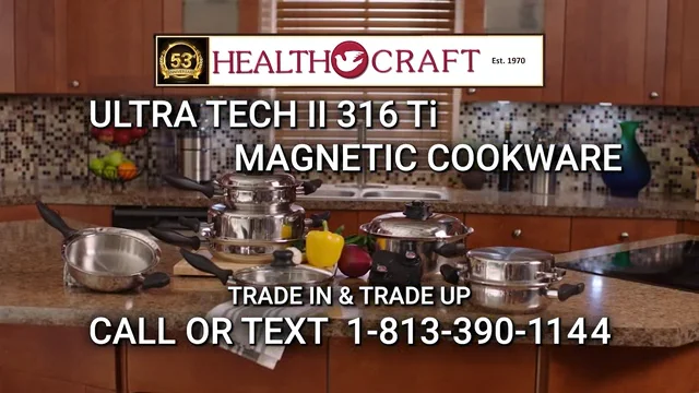 HealthCraft's Ultra Tech II 316 Ti Magnetic Cookware on Vimeo