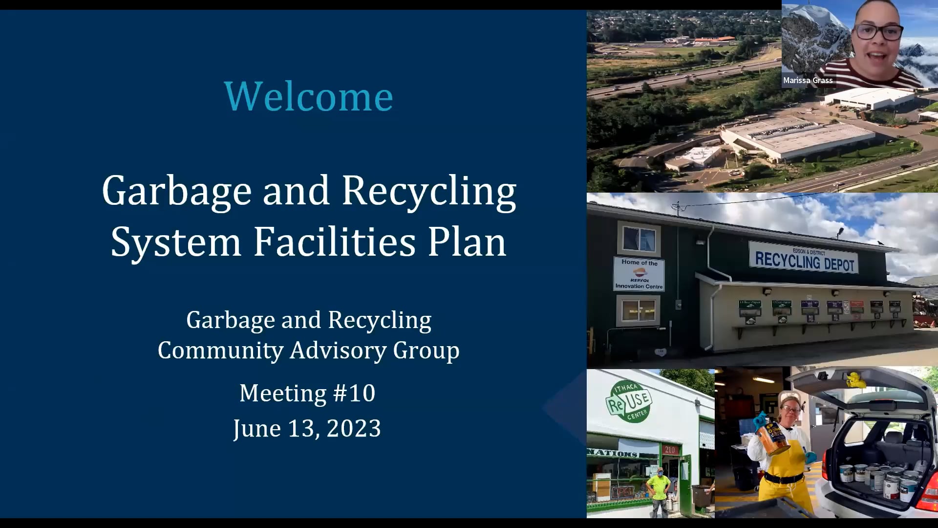Garbage and Recycling Community advisory group meeting 10 on Vimeo