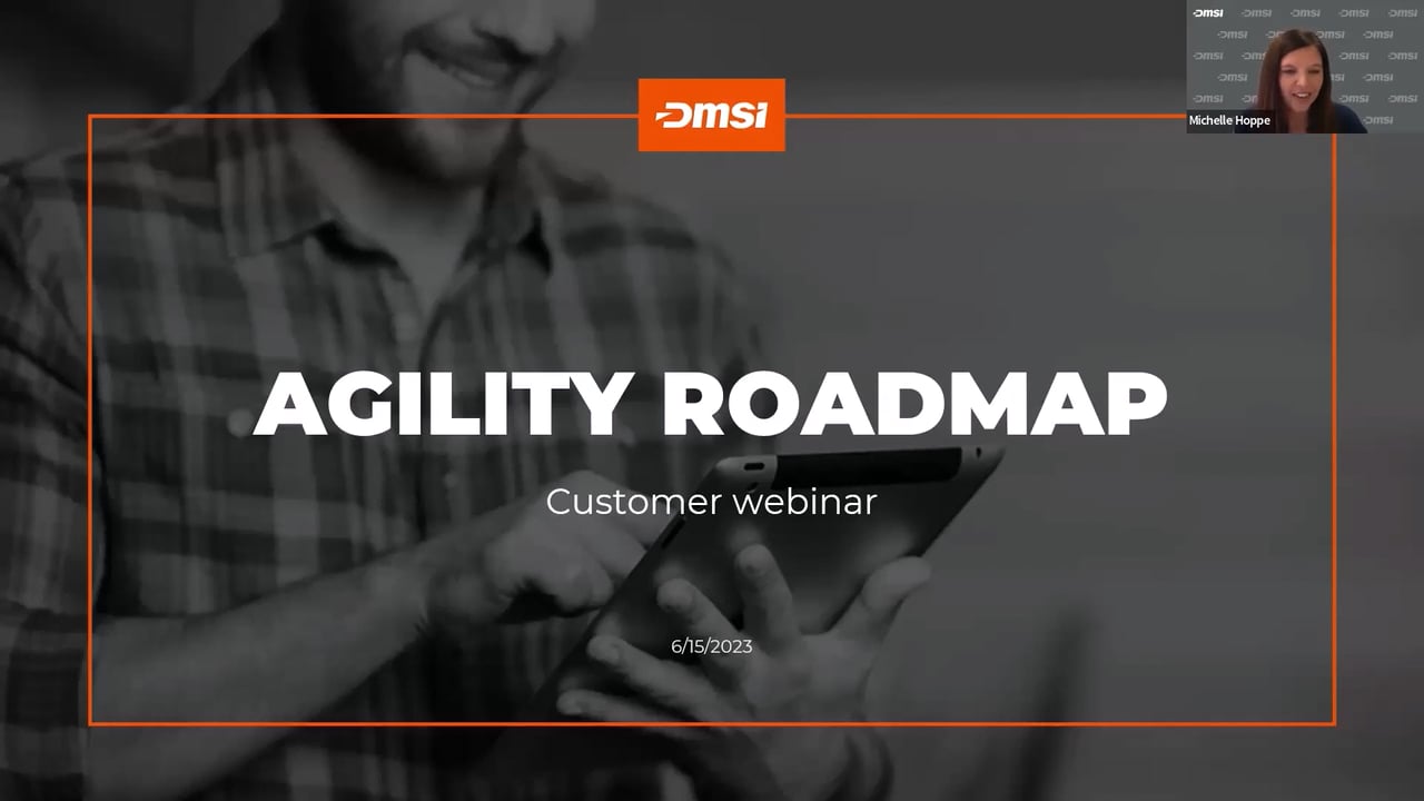 DMSi Agility Roadmap webinar on Vimeo
