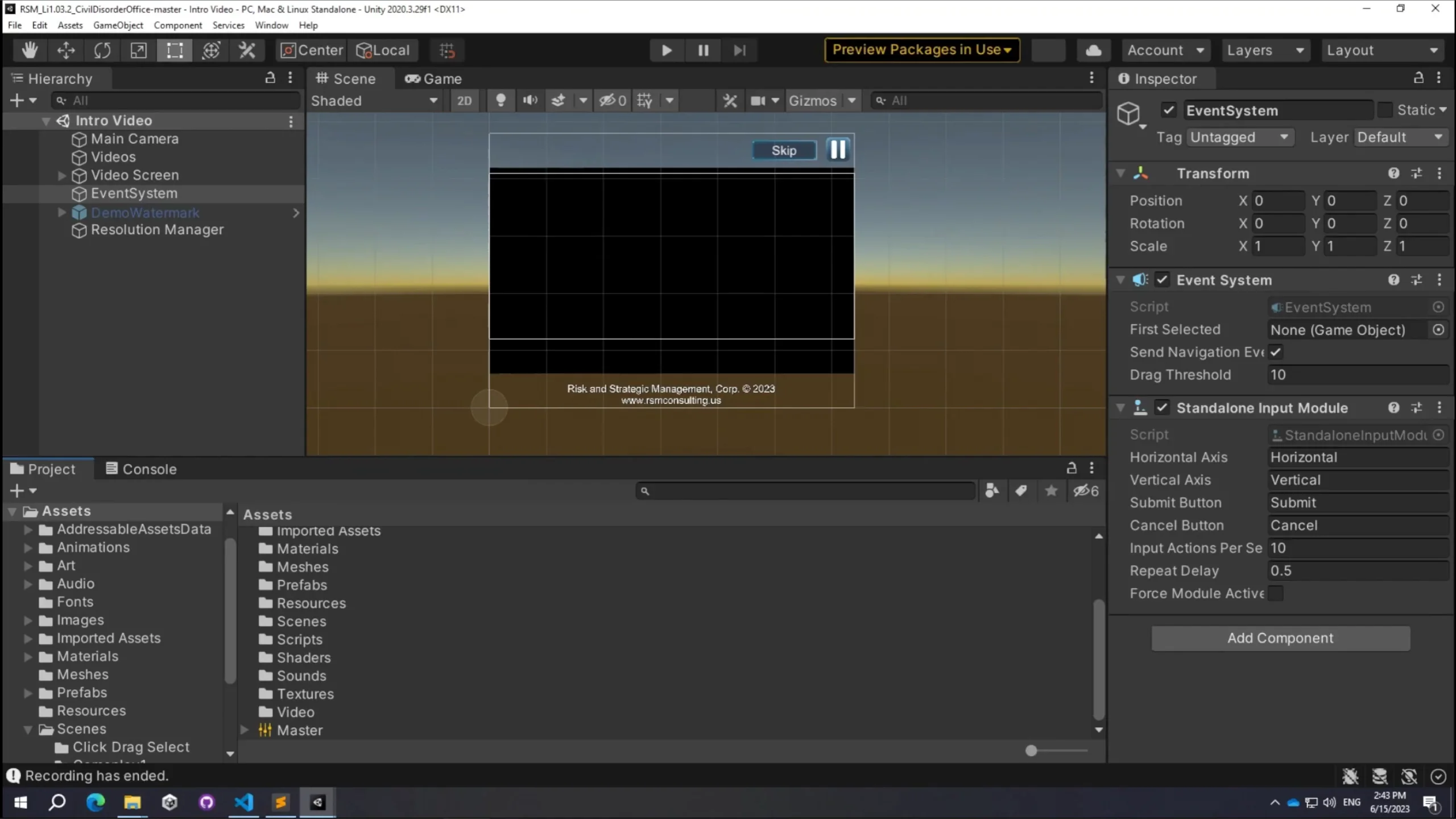SOP_Game_Project_Hierarchy - Project_Hierarchy_01_Revising_Scenes ...