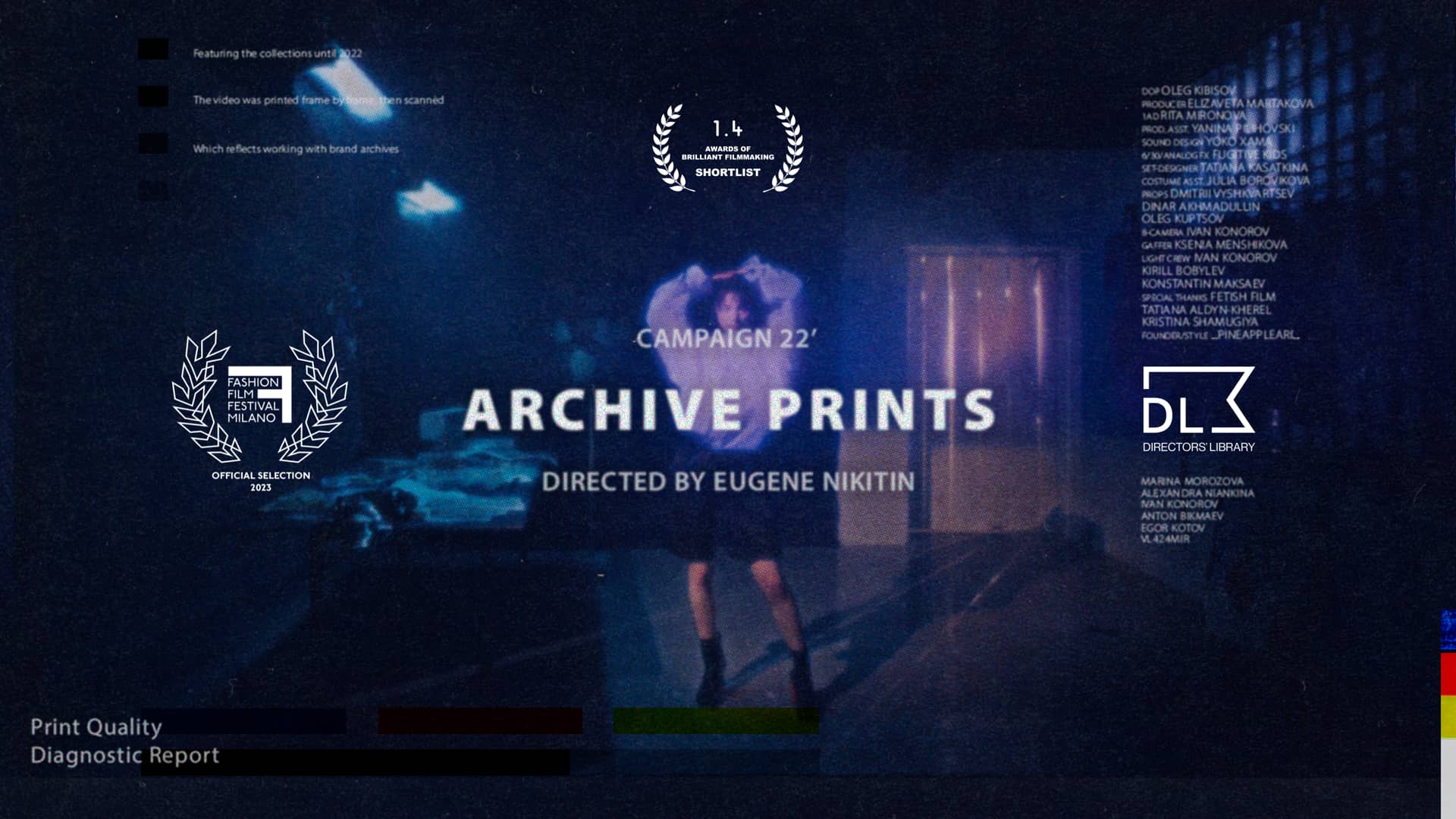 ARCHIVE PRINTS campaign 22’ on Vimeo