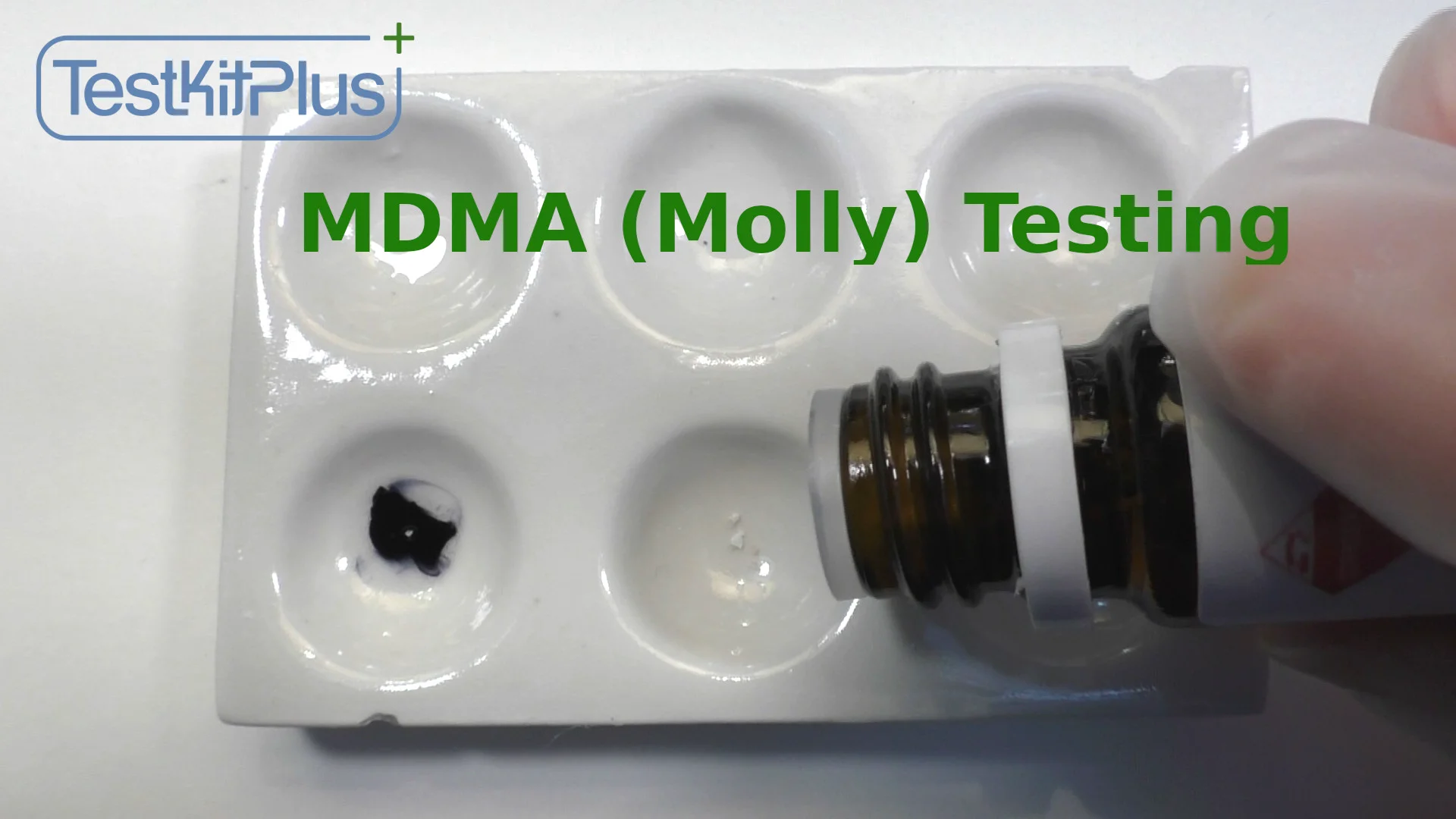 Molly (MDMA) Test Kit Demo - Color Reactions With Three Tests (Marquis ...