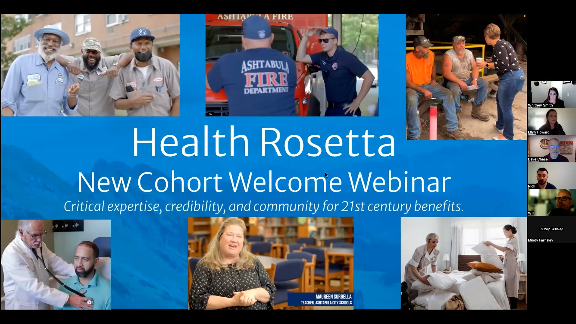 Health Rosetta Advisor Program 2023 Cohort Meet & Greet on Vimeo