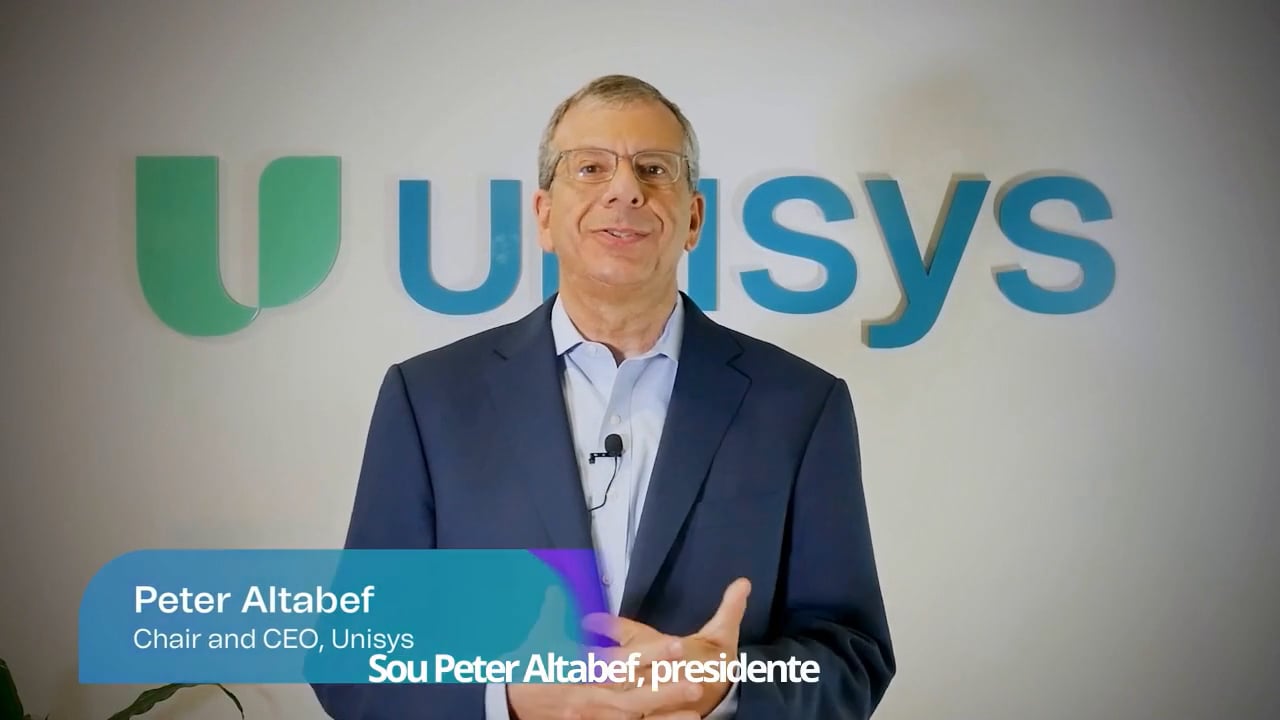 Bem-vindo à Unisys – Chair e CEO Peter Altabef on Vimeo