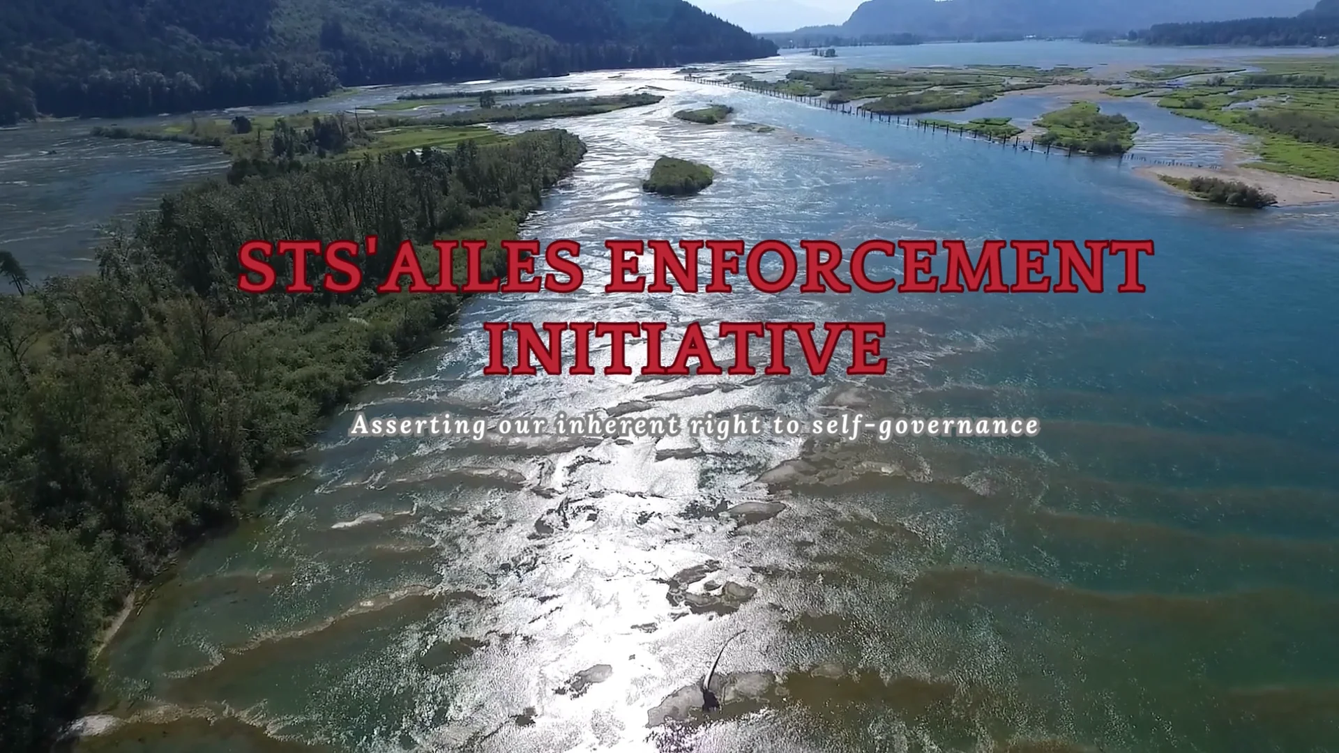 Sts’ailes presentation on the Enforcement of First Nation Laws, Child ...