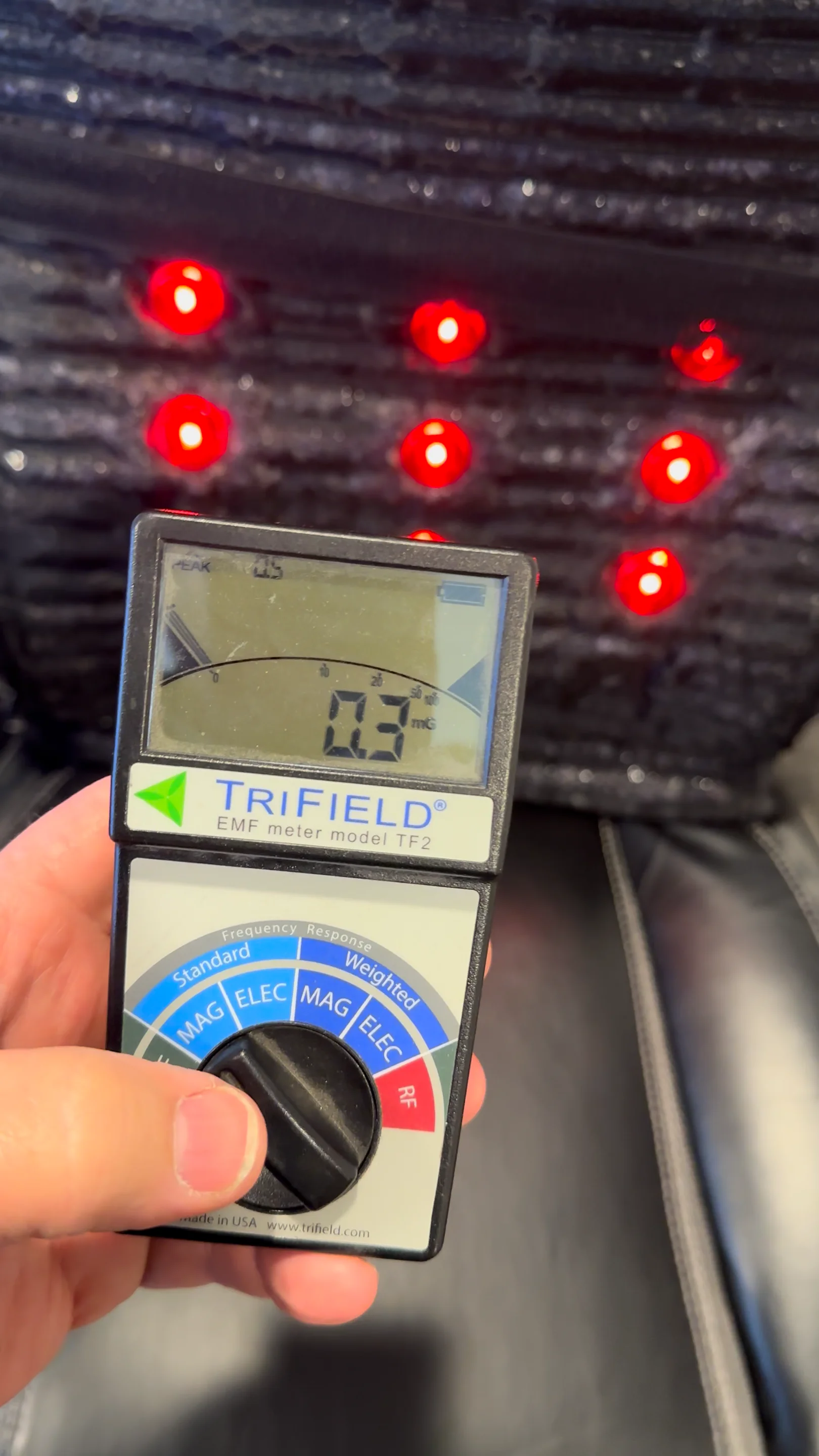 TheraPro EMF test on Vimeo