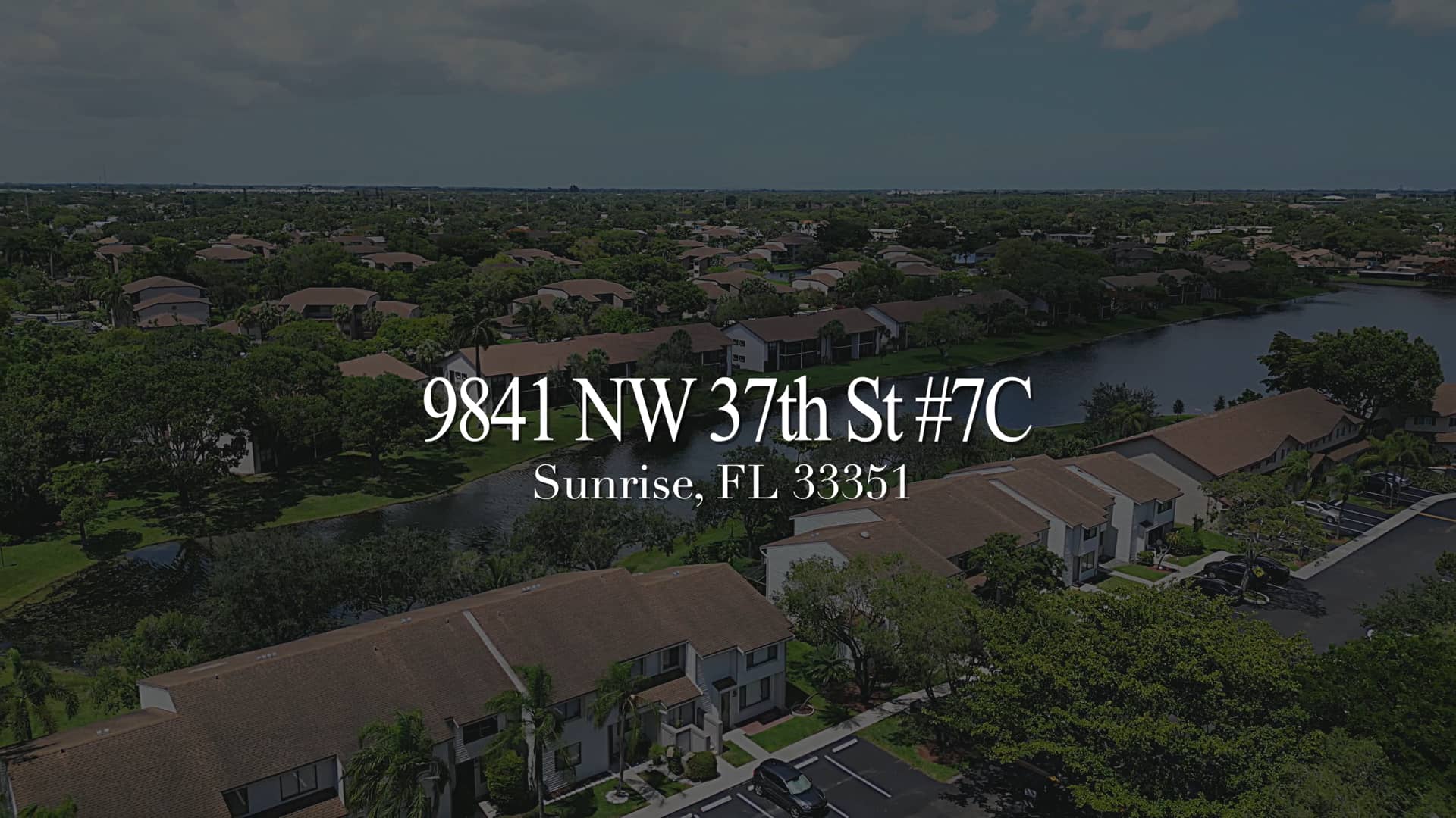 9841 NW 37th St #7C, Sunrise, FL 33351_Branded.mp4 on Vimeo