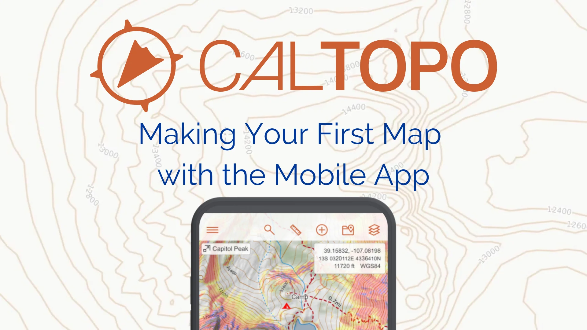 Making Your First Map on the Mobile App